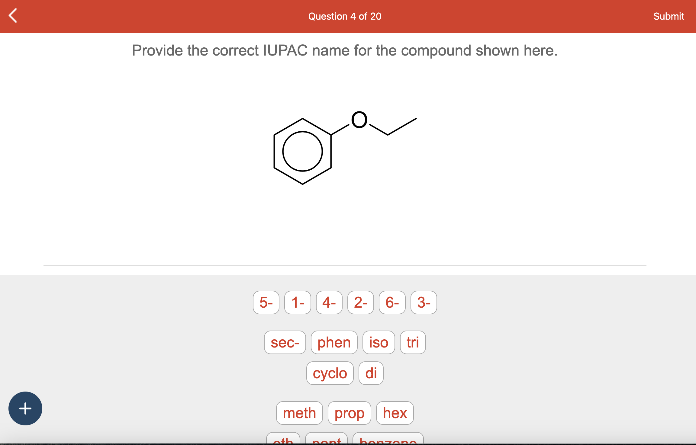 Solved Provide the correct IUPAC name for the compound shown | Chegg.com