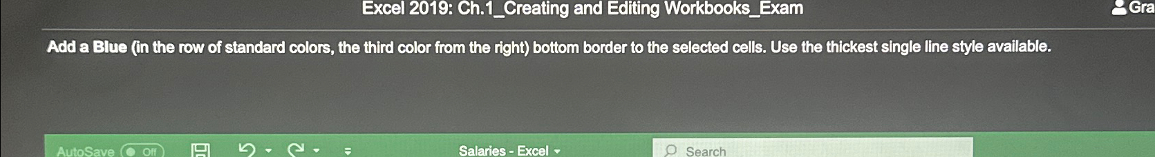 Solved Add a Blue (in the row of standard colors, the third | Chegg.com
