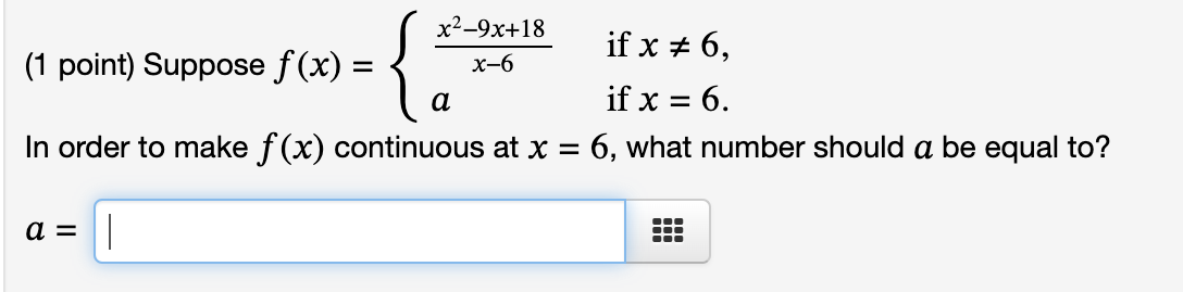 Solved (1 ﻿point) ﻿Suppose | Chegg.com