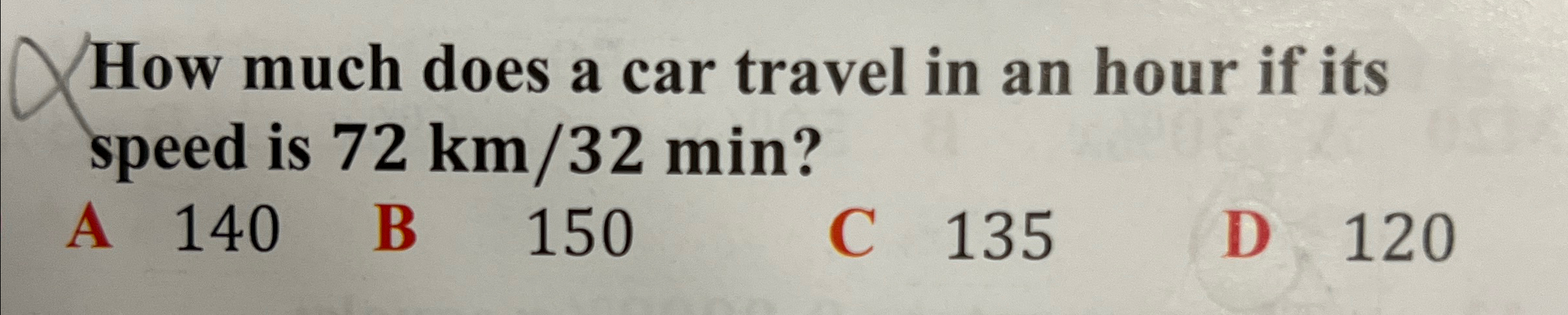 Solved How much does a car travel in an hour if its speed is | Chegg.com