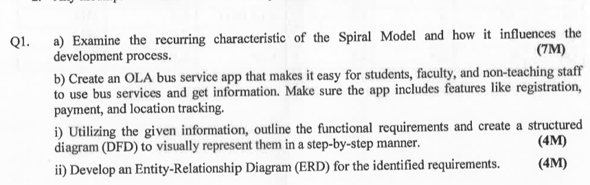 Solved Q1. ﻿a) ﻿Examine the recurring characteristic of the | Chegg.com