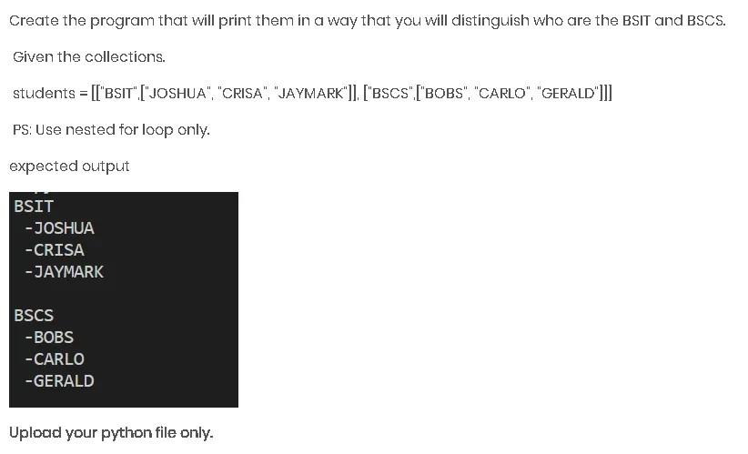 Solved use python or pycharm and please make a clear | Chegg.com