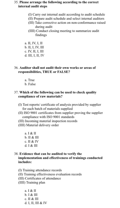 Solved QI: Multiple Choice 1. According to ISO 9001:2015 | Chegg.com
