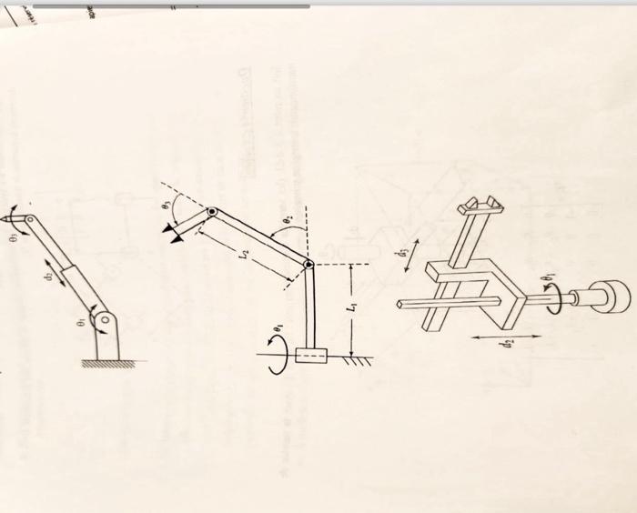 Solved for the 3 robots, place the reference systems and | Chegg.com