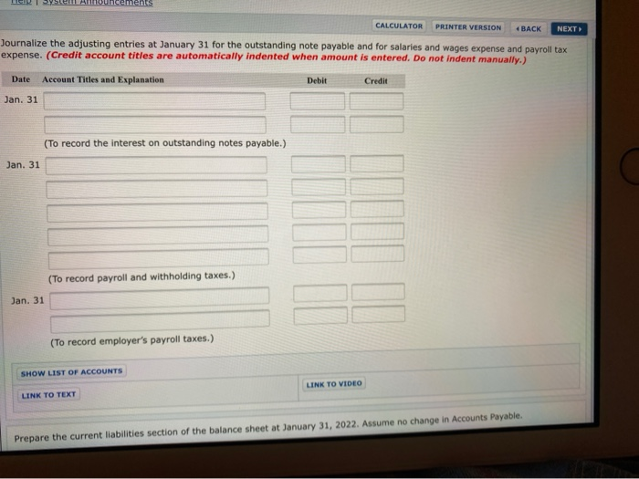 Solved PRINTER VERSION BACK NEXT CALCULATOR Problem 10-01A | Chegg.com