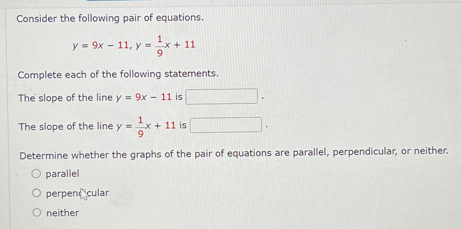 Solved Consider the following pair of | Chegg.com