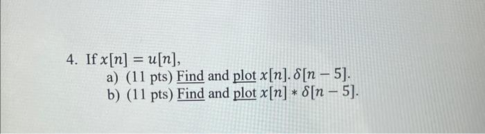 Solved 1. a) (6 pts) Given x(t)=Π(6t), plot x(t). b) (8pts) | Chegg.com