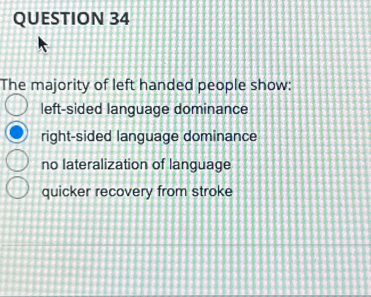 Solved Question Completion Status:The expressive language | Chegg.com