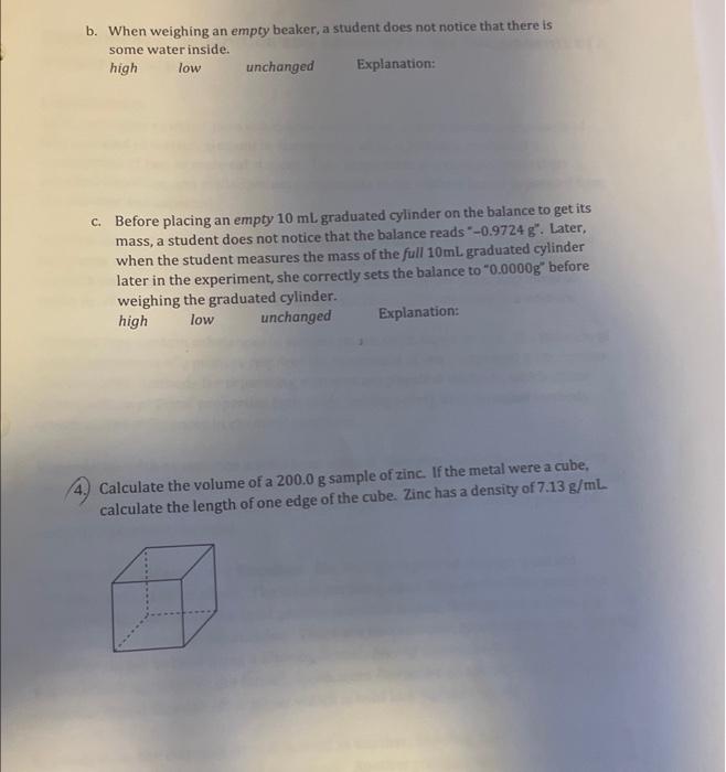 Solved Post-Laboratory Questlons 1. Write down the values | Chegg.com