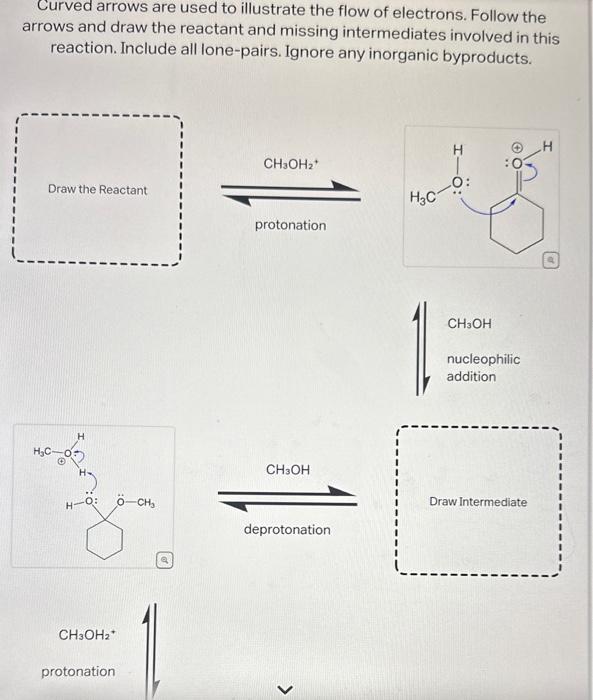 Solved Curved arrows are used to illustrate the flow of | Chegg.com