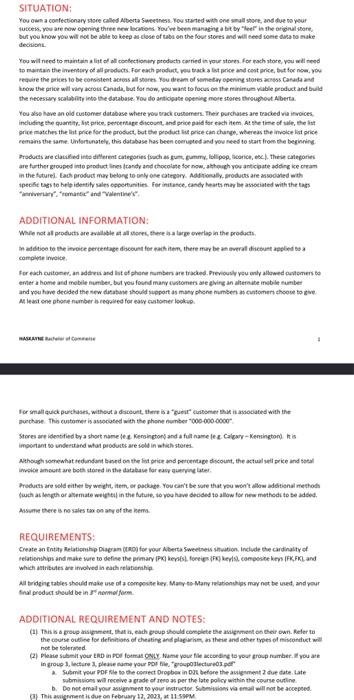 Solved solve this in 3rd normal form and also draw an erd | Chegg.com