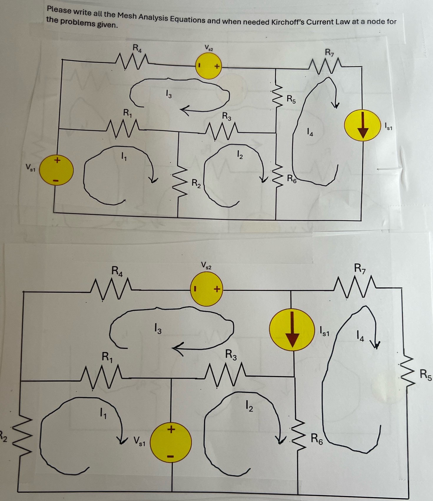 solved-please-write-all-the-mesh-analysis-equations-and-when-chegg