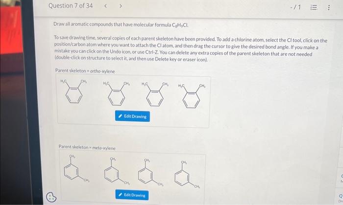 Solved Draw all aromatic compounds that have molecular | Chegg.com
