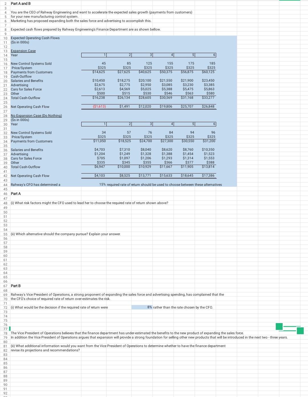 Solved 3. d in the next two - three years. | Chegg.com
