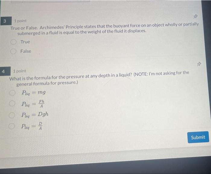 Solved 1 point Fill in the blank. The Volume Principle | Chegg.com