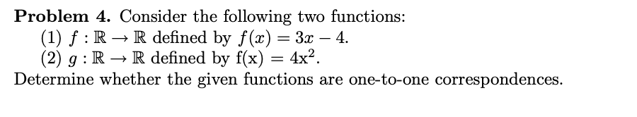 Solved Problem 4 consider The Following Two
