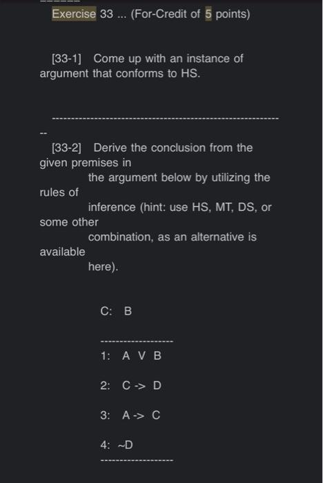 Solved [31-1] Do the following 3 things to do a Proof for | Chegg.com
