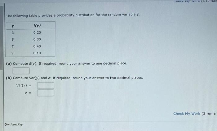 Solved UNECK MY WOIK aridit The following table provides a | Chegg.com