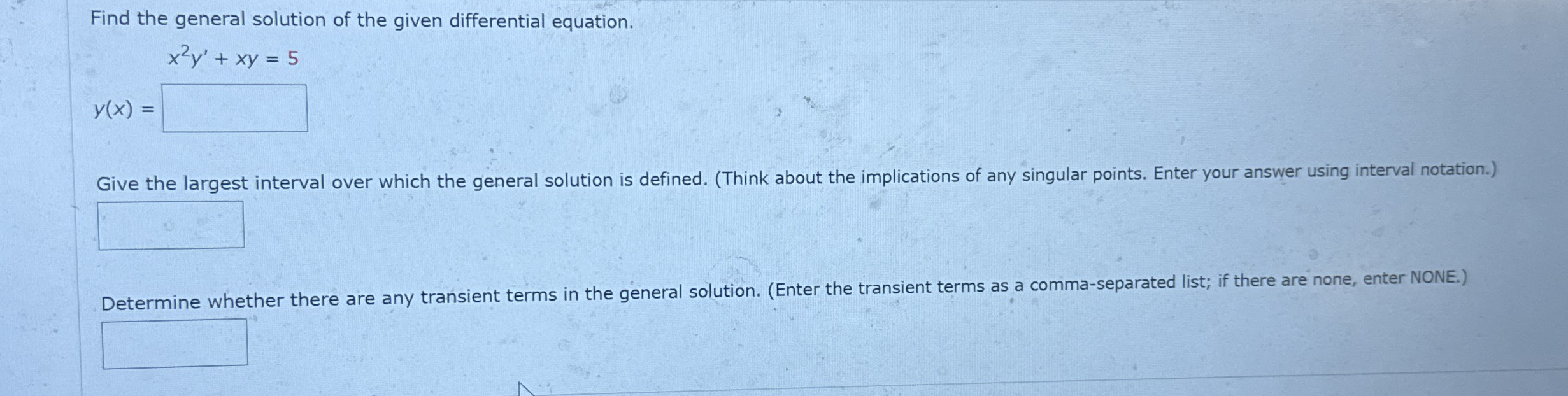 Solved Find the general solution of the given differential | Chegg.com