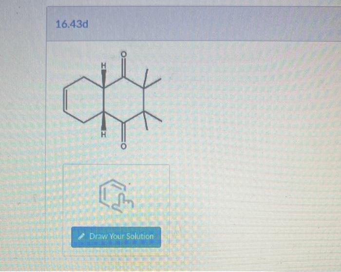 Solved 16.43d Draw Your Solution | Chegg.com