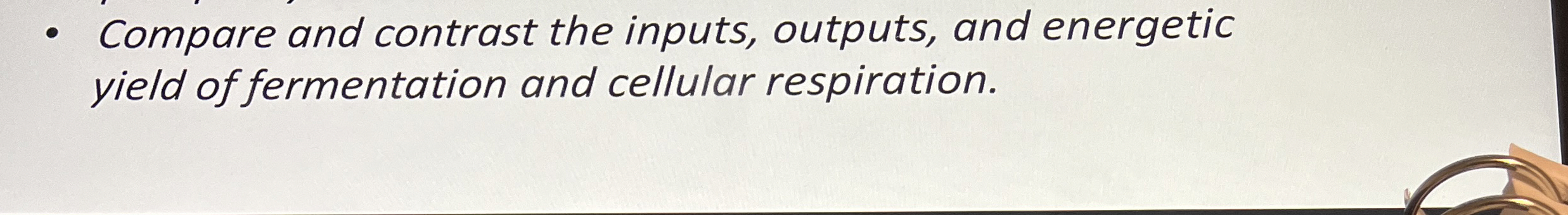 Solved Compare and contrast the inputs, outputs, and | Chegg.com