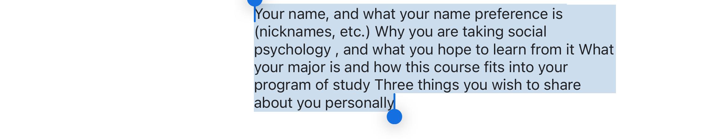 Solved Your name, and what your name preference is | Chegg.com