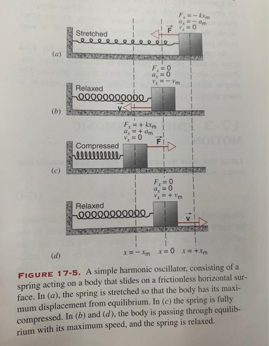 1. Consider a mass-spring system like that depicted | Chegg.com