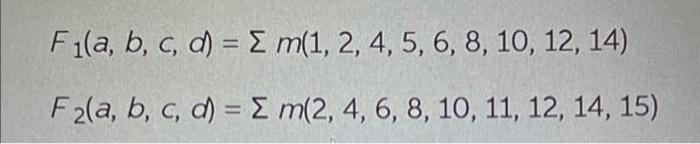Solved 1. 9.31 Instructions: implement F1 using only 2 to 1 | Chegg.com