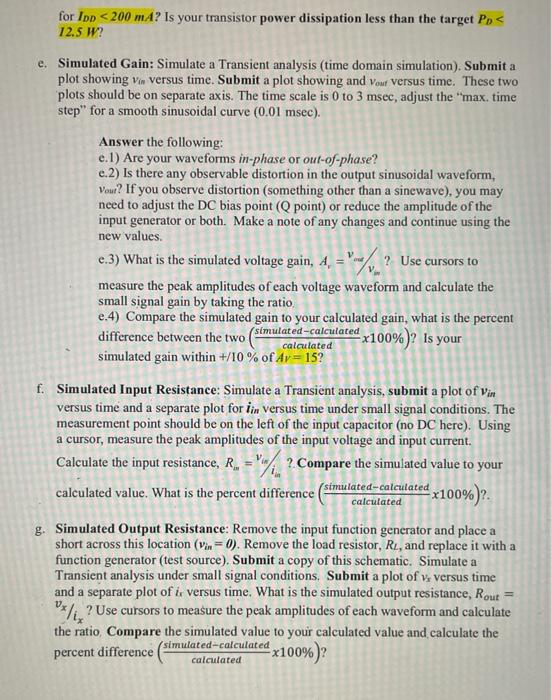 Solved PSPICE: Simulate your design and answer the | Chegg.com
