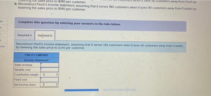 Solved Exercise 11-12A (Algo) Using fixed cost as a | Chegg.com