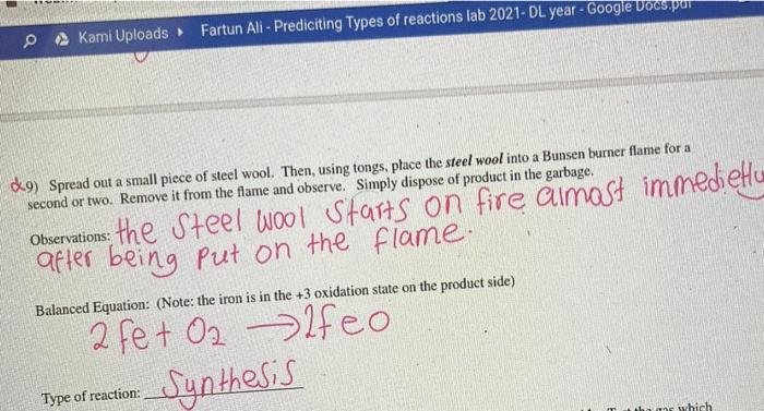 Solved Kami Uploads Fartun Ali - Prediciting Types of | Chegg.com