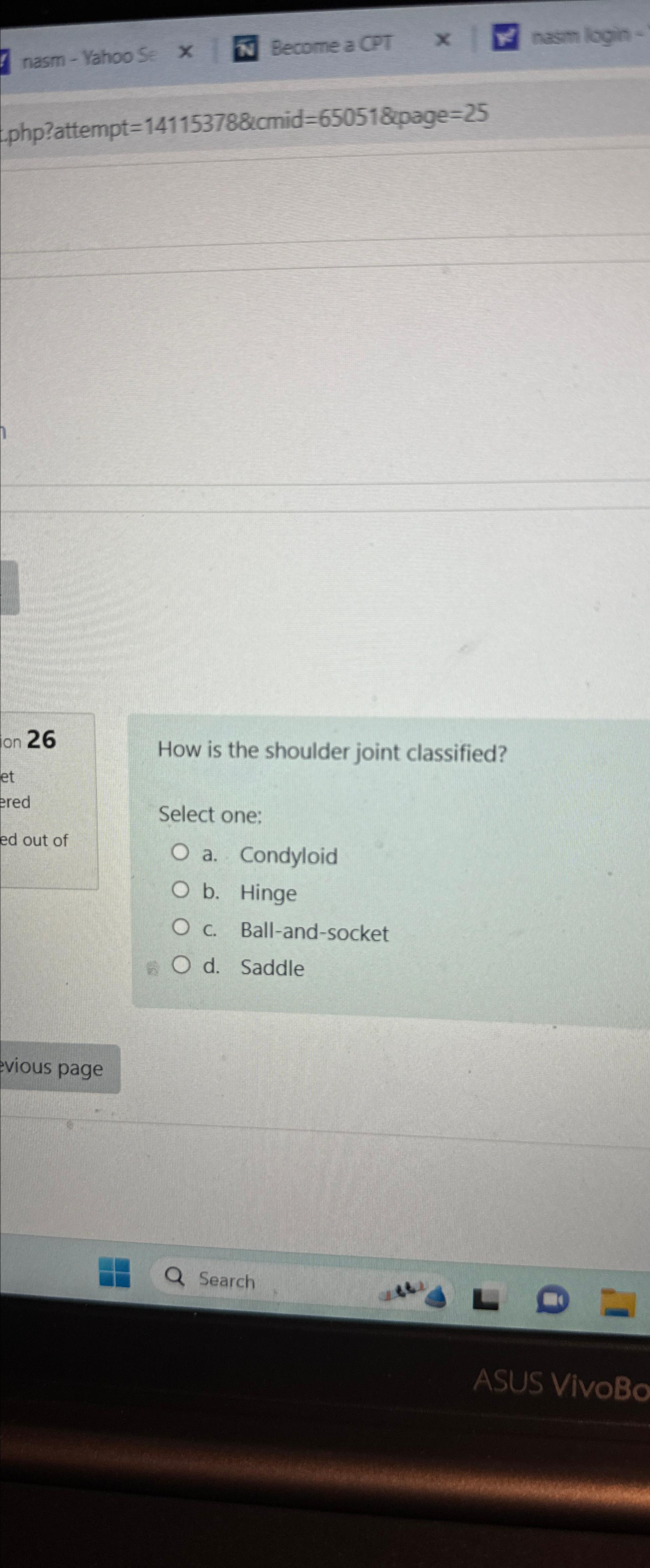 Solved nasm - ﻿Yahoo S?Become a CPTnasm login-thp?attempt | Chegg.com