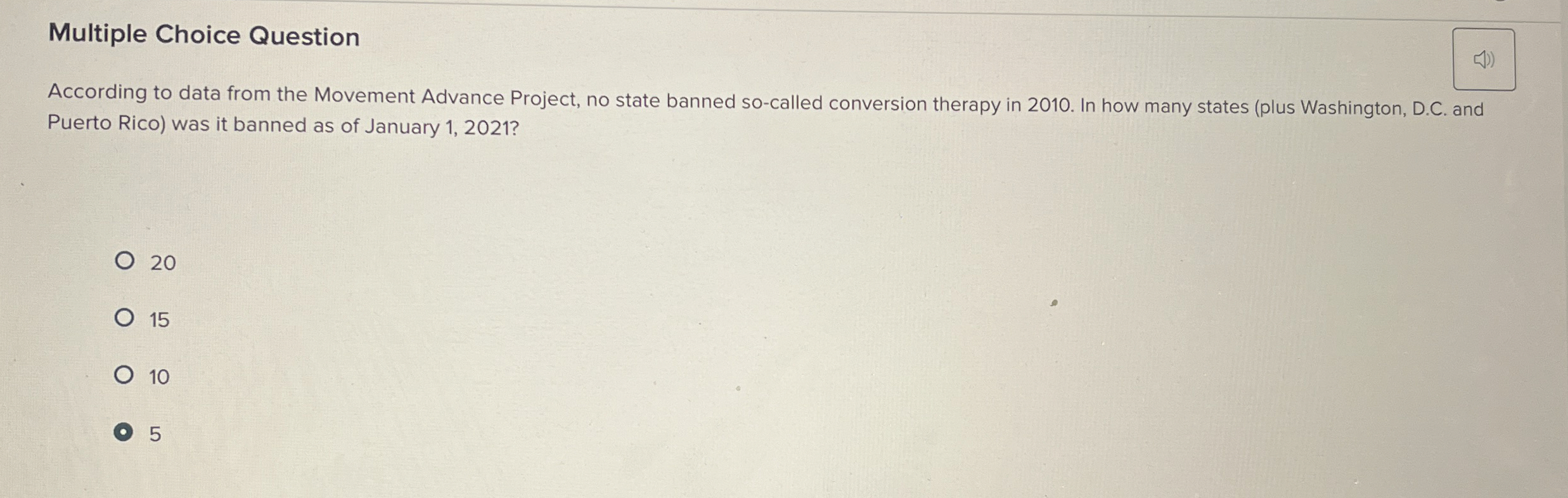 Solved Multiple Choice QuestionAccording to data from the | Chegg.com