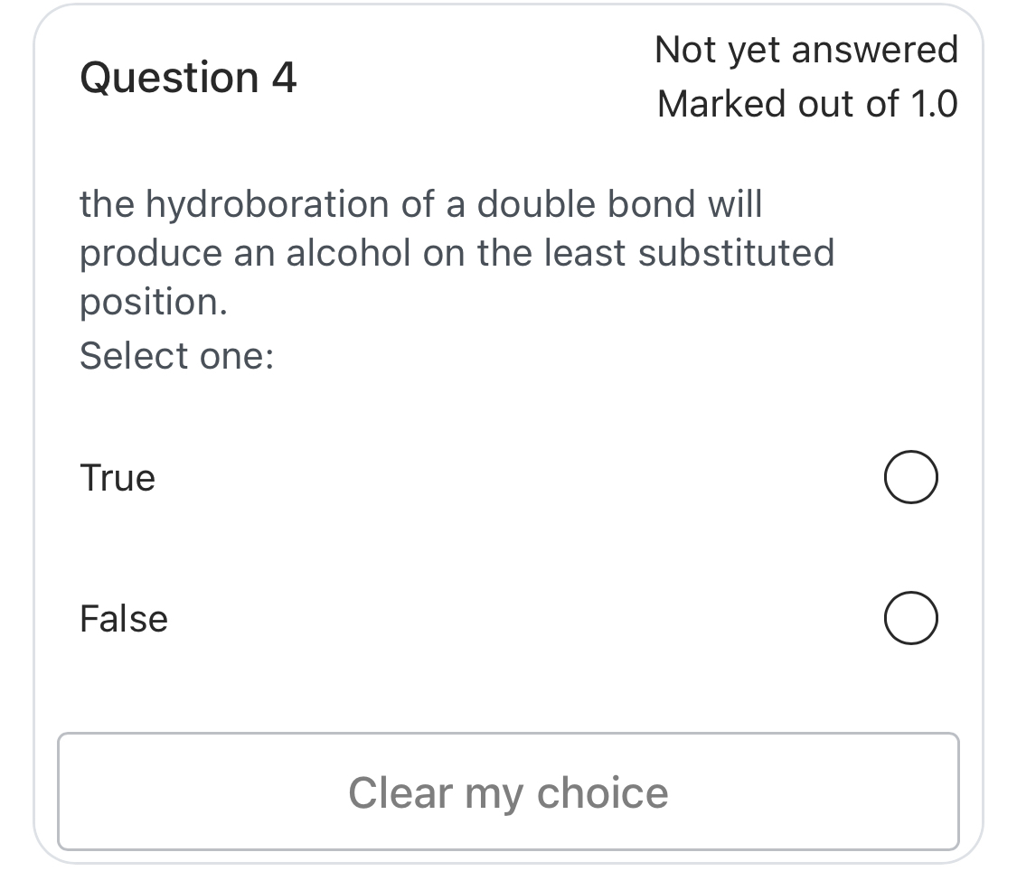 Solved Question 4Not yet answeredMarked out of 1.0the | Chegg.com
