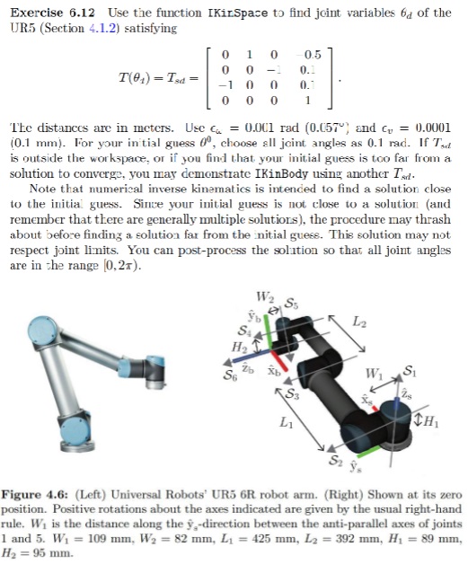 Exercise 6.12 ﻿Use the function IKirSpace to find | Chegg.com
