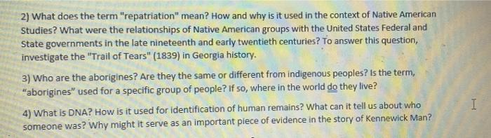 Solved 2) What does the term "repatriation" mean? How and | Chegg.com