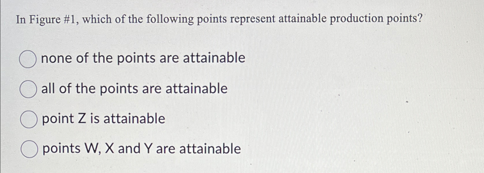 Solved In Figure #1, ﻿which of the following points | Chegg.com