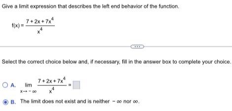 Solved Give a limit expression that describes the left end | Chegg.com