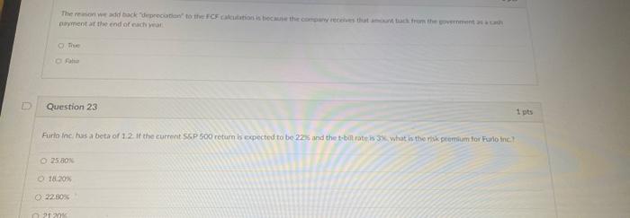 Solved cayrient at the cond ac nactiv reat Tite Question 23 | Chegg.com