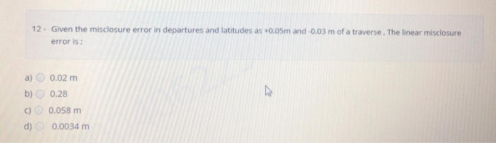 Solved 12. Given the misclosure error in departures and | Chegg.com