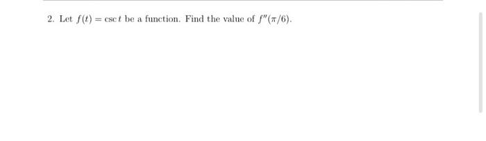 Solved 1. Differentiate. Use correct notation to label your | Chegg.com