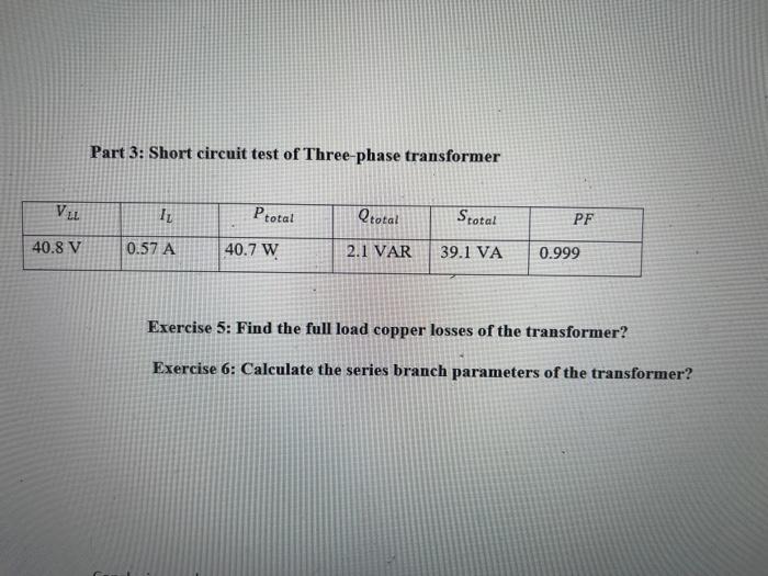 Solved Through the results of the 3 tables, answer all | Chegg.com