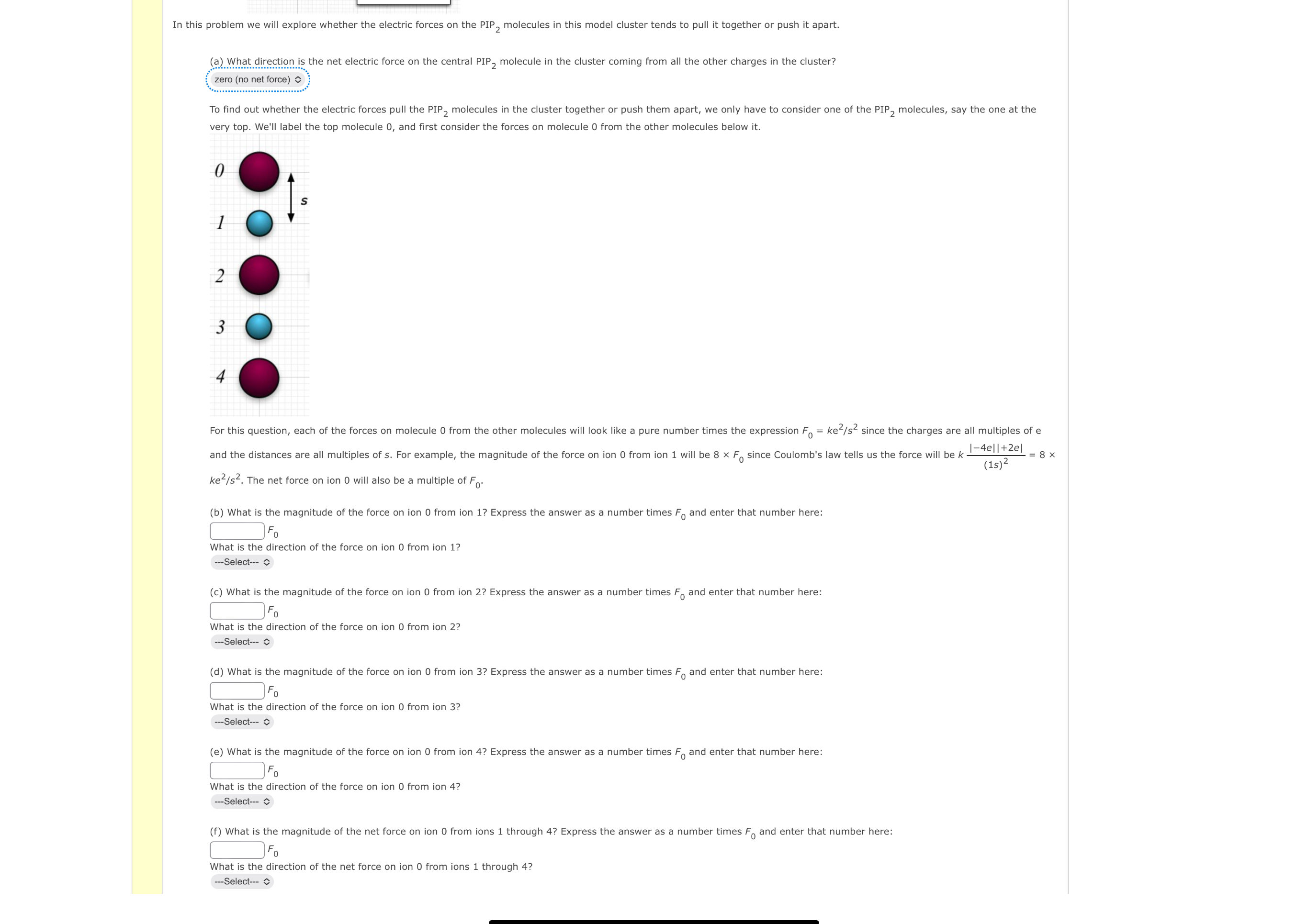 Solved In this problem we will explore whether the electric | Chegg.com