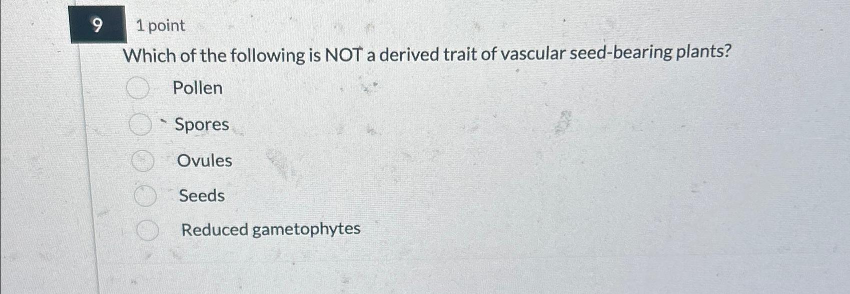 Solved 91 ﻿pointWhich of the following is NOT a derived | Chegg.com