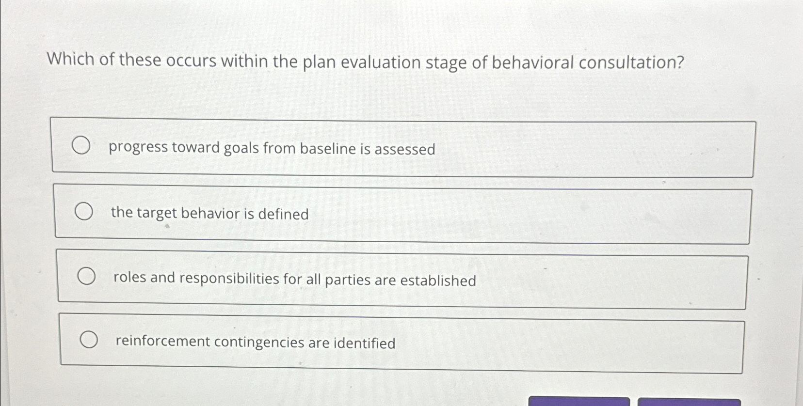 Solved Which of these occurs within the plan evaluation | Chegg.com