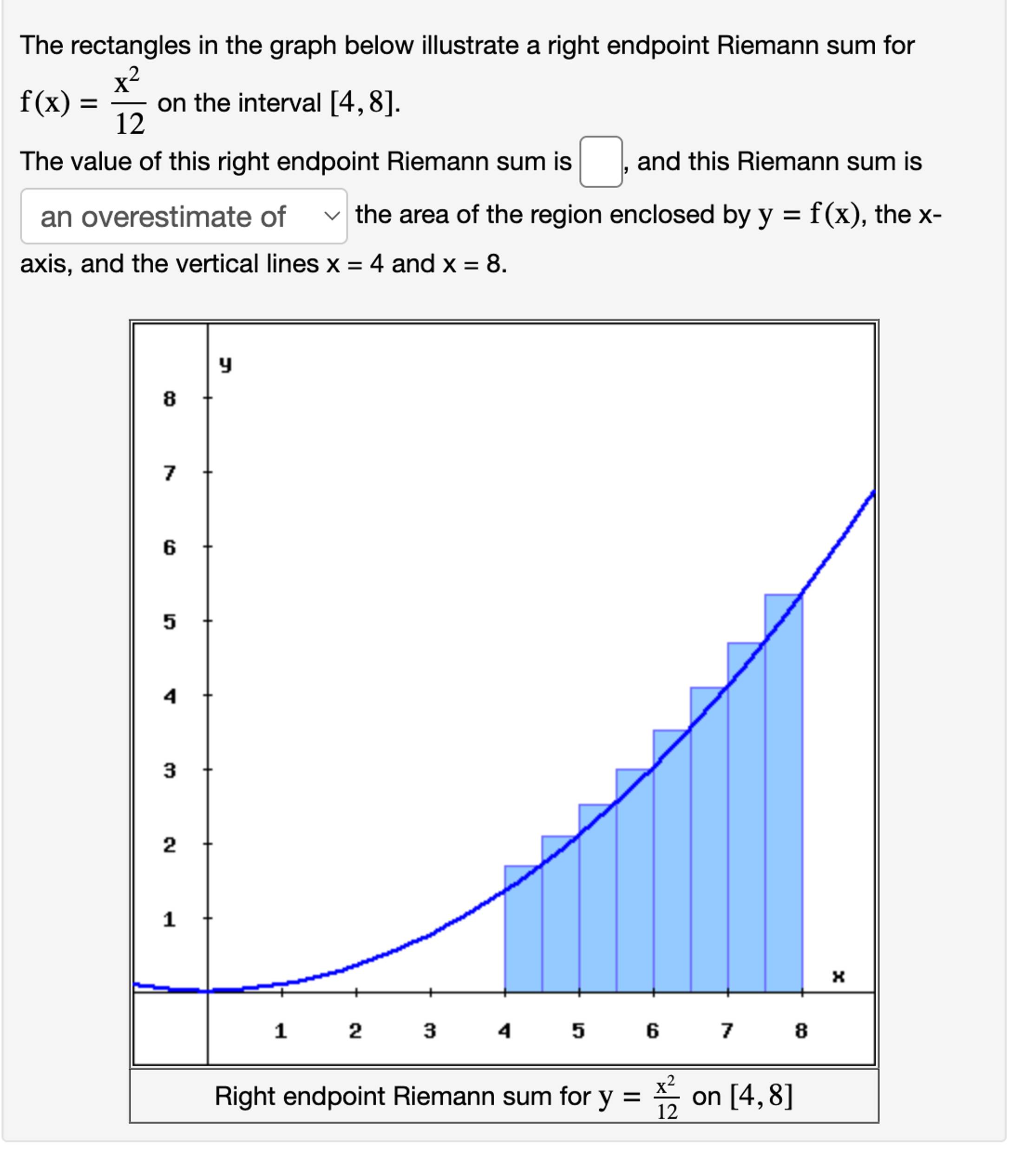 Solved The rectangles in the graph below illustrate a right | Chegg.com