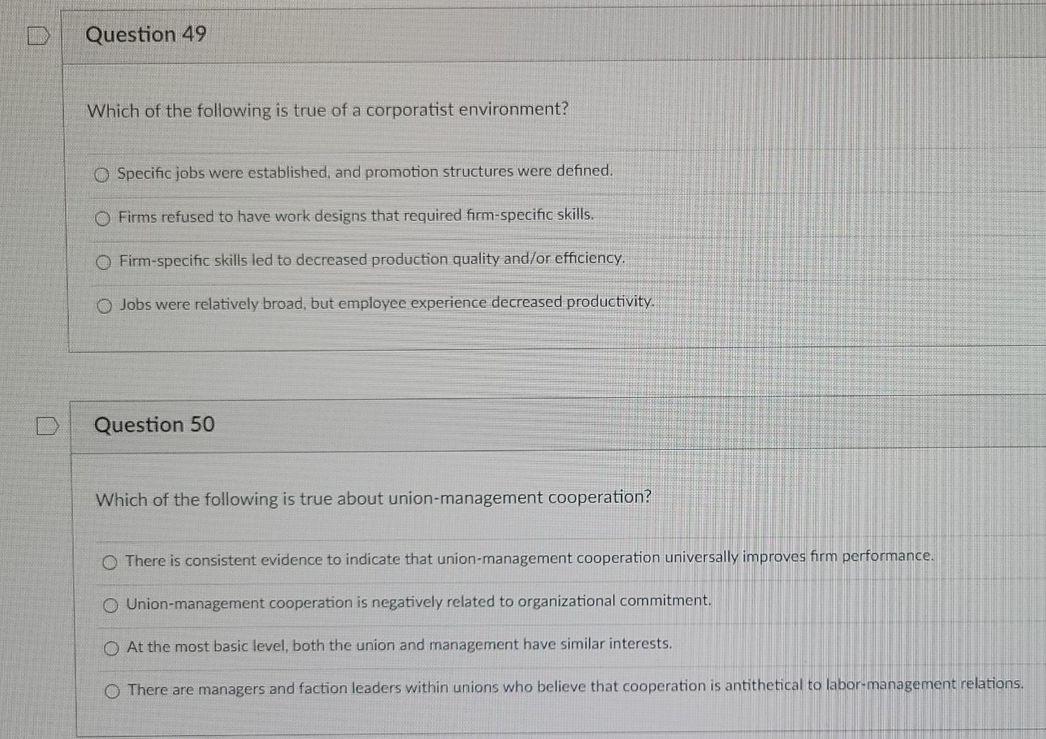Solved Help with question 50 | Chegg.com