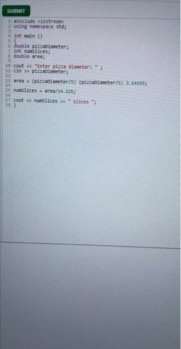 Solved its in c++ language and i cant figurre out what im | Chegg.com