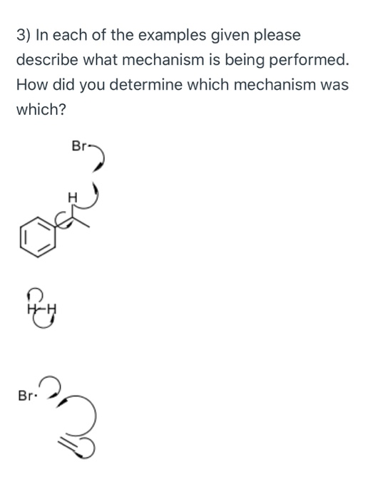 Solved 3) In each of the examples given please describe what | Chegg.com