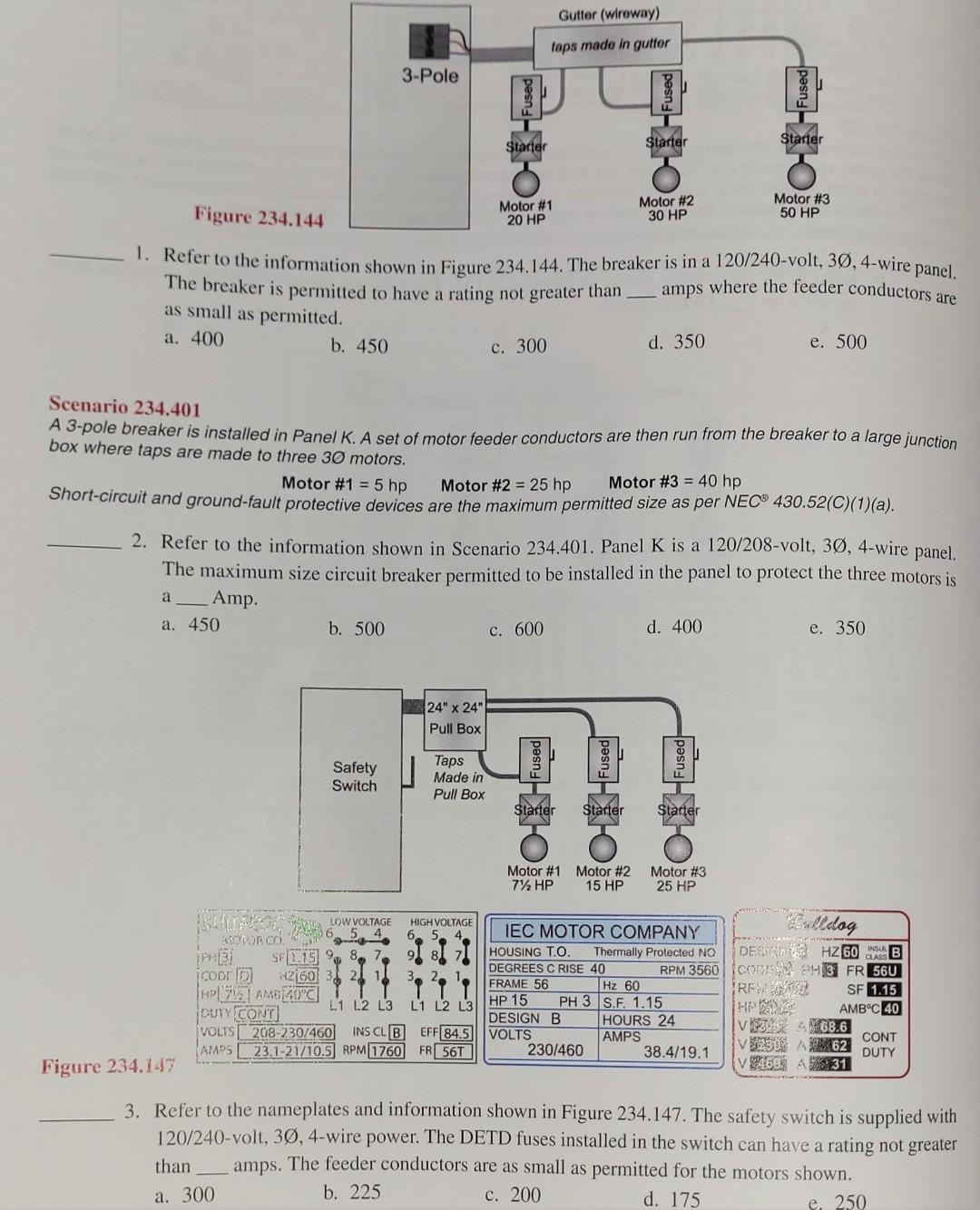 Solved 1. Refer to the information shown in Figure 234.144. | Chegg.com